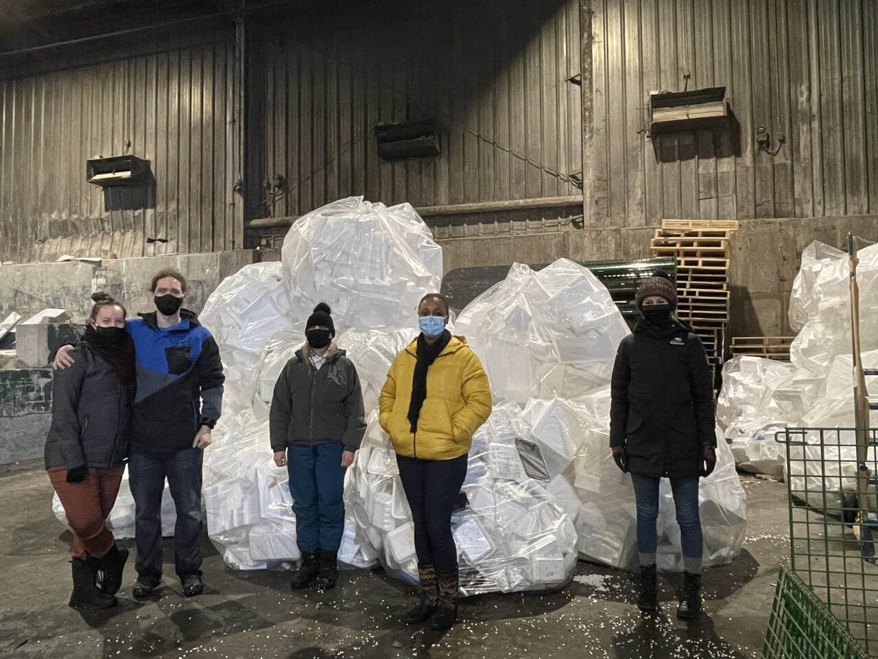Collectes de styromousse - Association des résidents du plateau